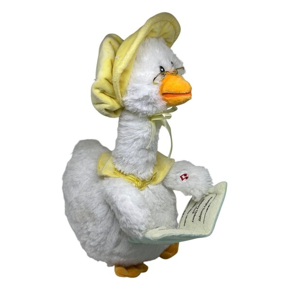 Cuddle Barn | Accents | Cuddle Barn Mother Goose Talking Animated Plush ...